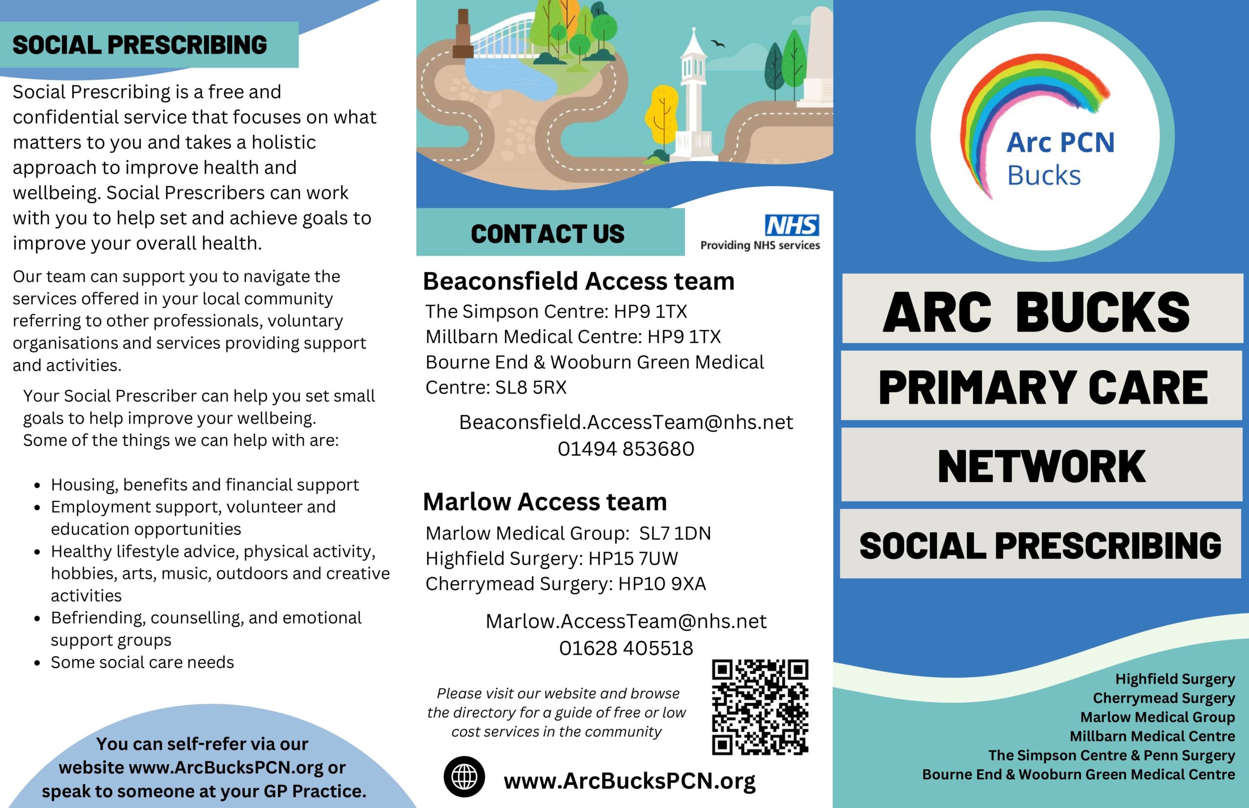 Social Prescribing - Arc Bucks PCN